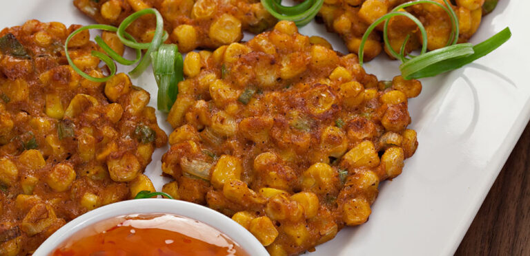 Thai Corn Fritters - A Taste of Thai
