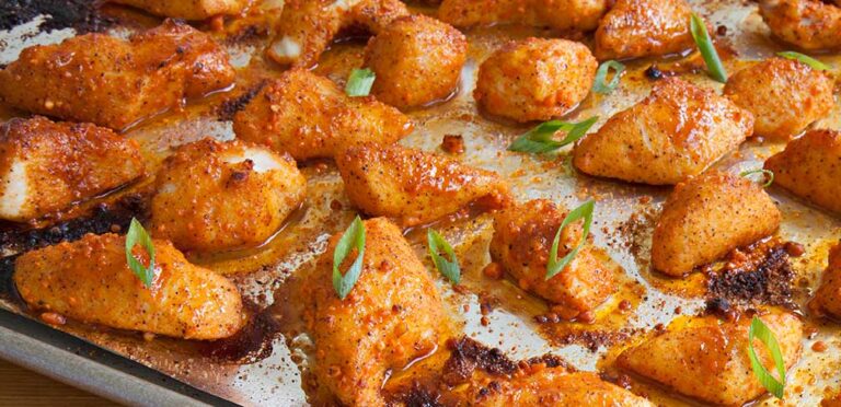 Thai Peanut Chicken Nuggets - A Taste of Thai