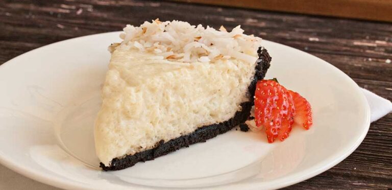 Coconut Tapioca Pie - A Taste of Thai