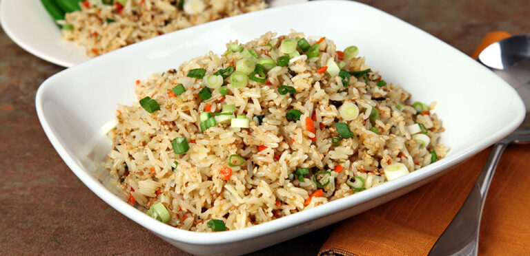 Sesame Jasmine Rice with Vegetables - A Taste of Thai