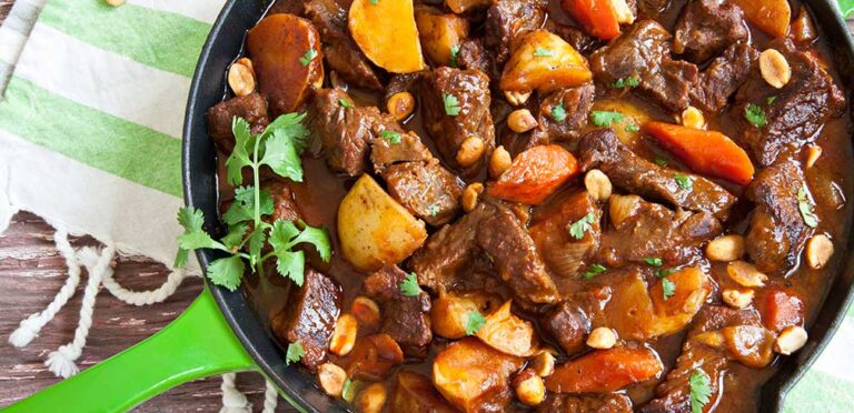 Red Curry Beef Stew - A Taste of Thai